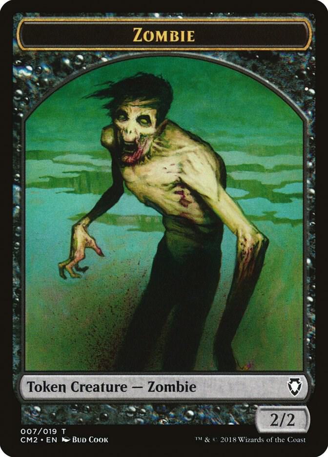 Zombie Token - Commander Anthology Volume II - Magic: The Gathering ...