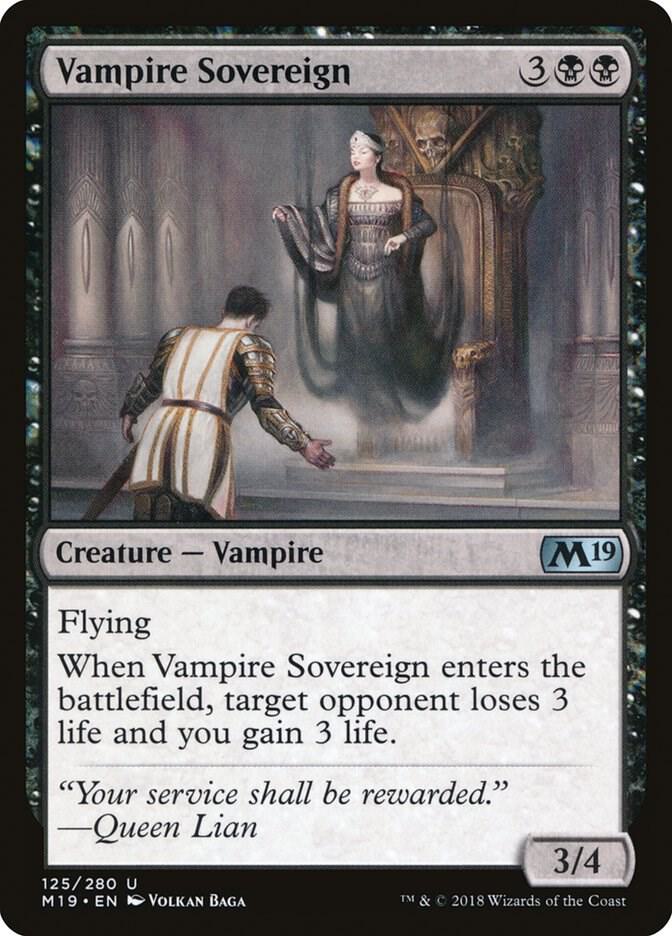 Vampire Sovereign - Core Set 2019 - Magic: The Gathering - TCGplayer.com