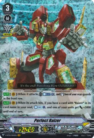Perfect Raizer - V-BT01: Unite! Team Q4 - Cardfight Vanguard ...