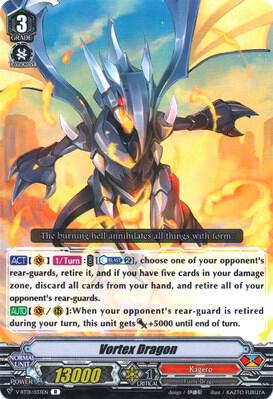 Vortex Dragon - V-BT01: Unite! Team Q4 - Cardfight Vanguard