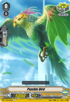Psychic Bird - V-BT01: Unite! Team Q4 - Cardfight Vanguard