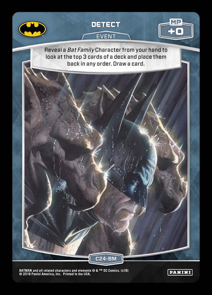Detect - Batman - MetaX TCG - TCGplayer.com