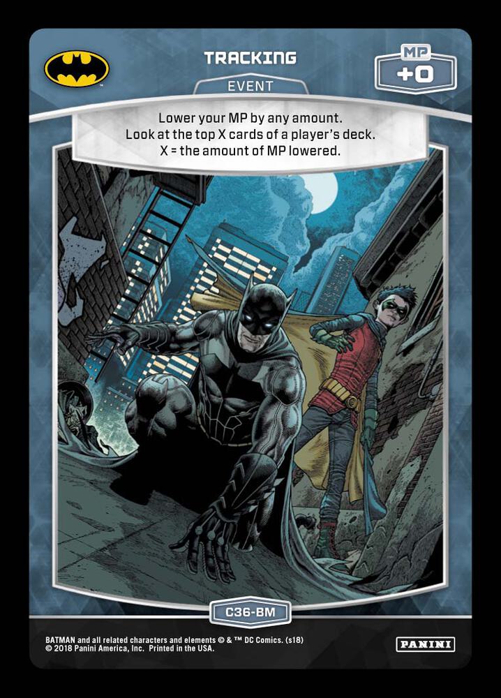 Tracking - Batman - MetaX TCG