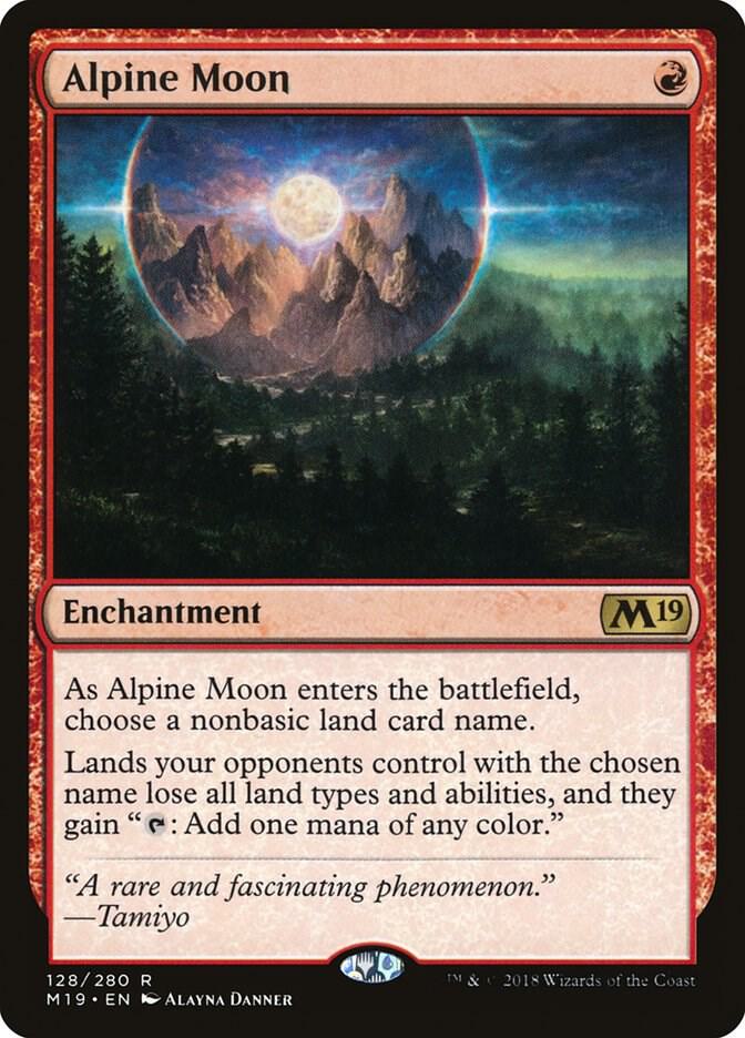 Alpine Moon - Core Set 2019 - Magic: The Gathering - TCGplayer.com