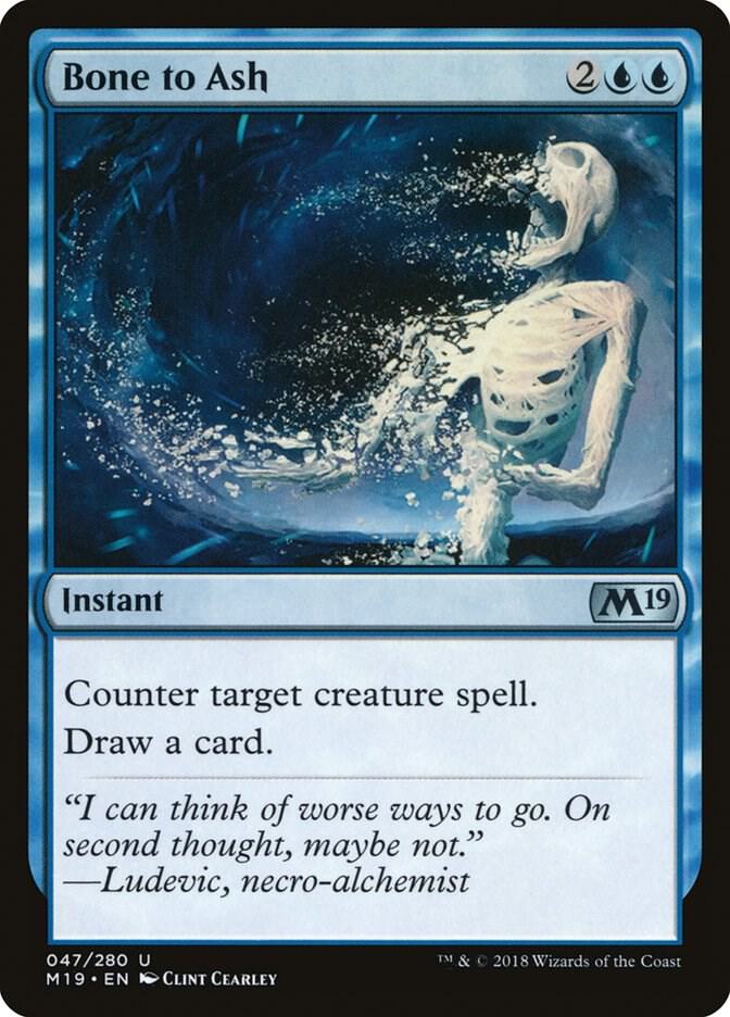 Bone to Ash - Core Set 2019 - Magic: The Gathering - TCGplayer.com