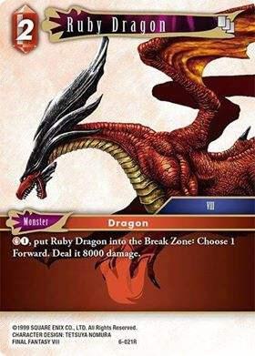 Ruby Dragon - Opus VI - Final Fantasy TCG - TCGplayer.com