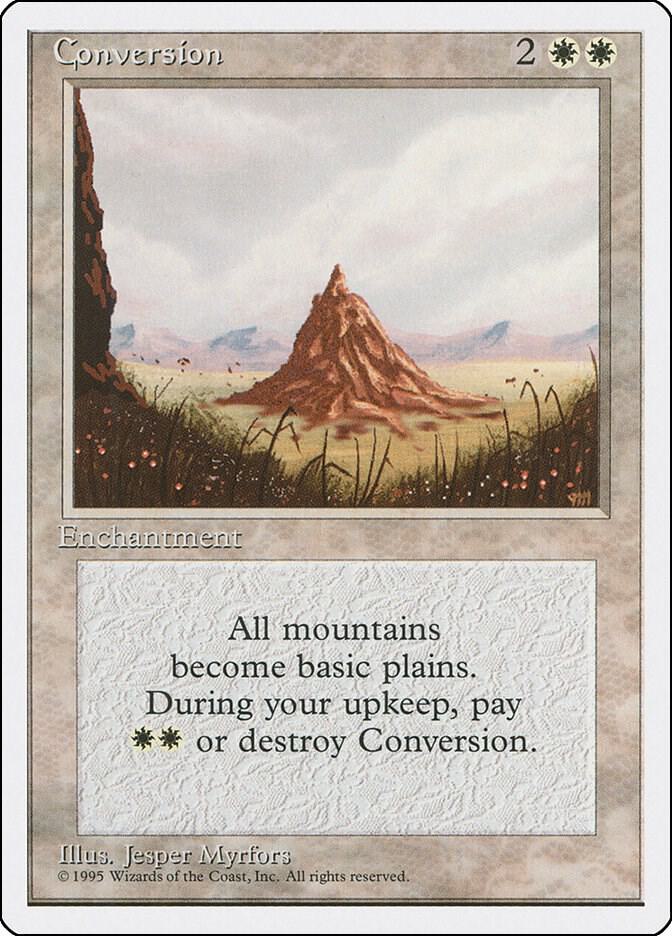 Conversion - Fourth Edition - Magic: The Gathering - TCGplayer.com