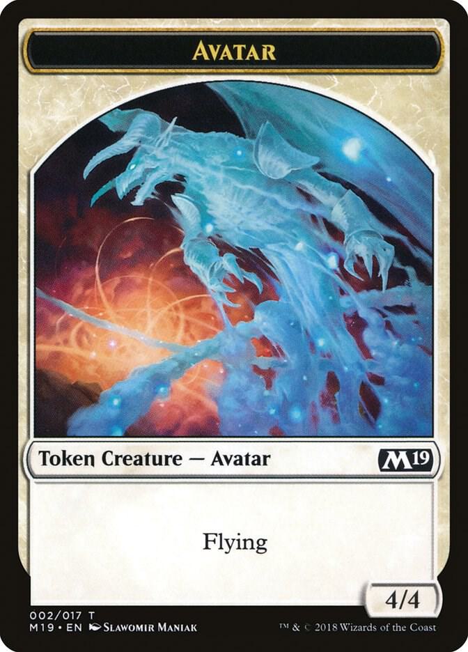 Avatar Token - Core Set 2019 - Magic: The Gathering - TCGplayer.com
