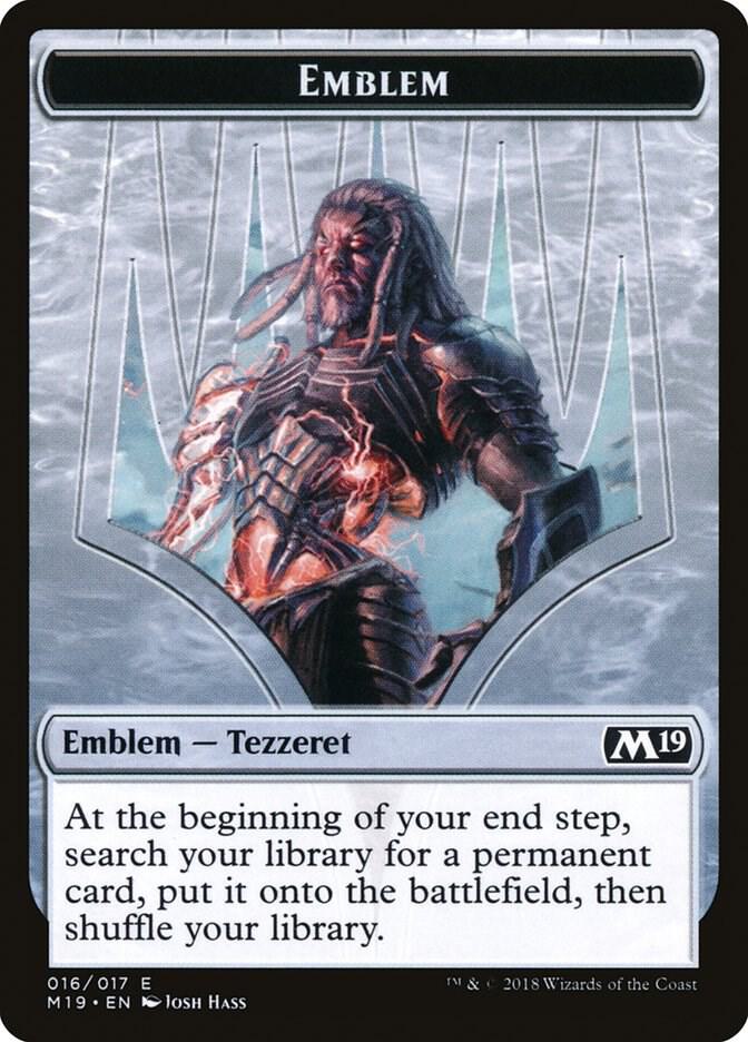 Emblem - Tezzeret, Artifice Master - Core Set 2019 - Magic: The ...