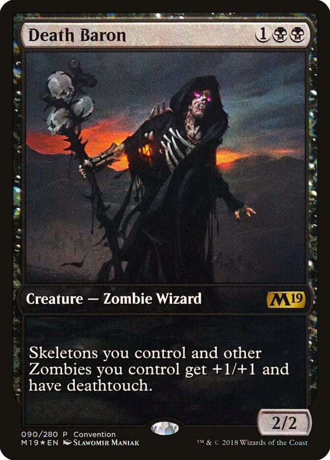 Death Baron (2018 Convention Promo) - Media Promos - Magic: The ...