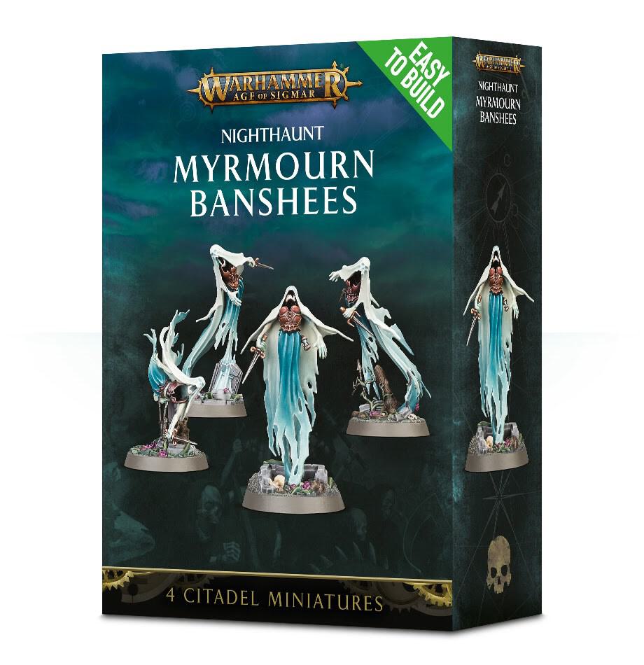 Warhammer: Age of Sigmar - Nighthaunt Myrmourn Banshees - Warhammer ...