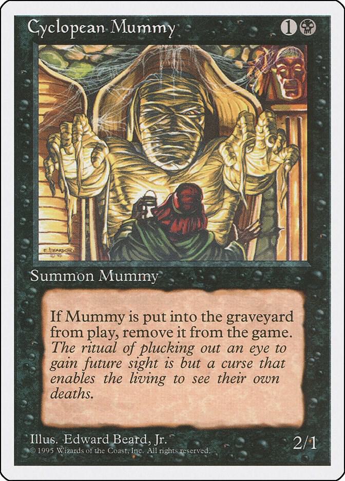 Cyclopean Mummy - Fourth Edition - Magic: The Gathering - TCGplayer.com
