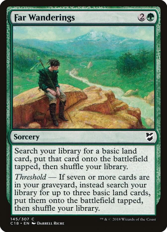 Far Wanderings - Commander 2018 - Magic: The Gathering - TCGplayer.com
