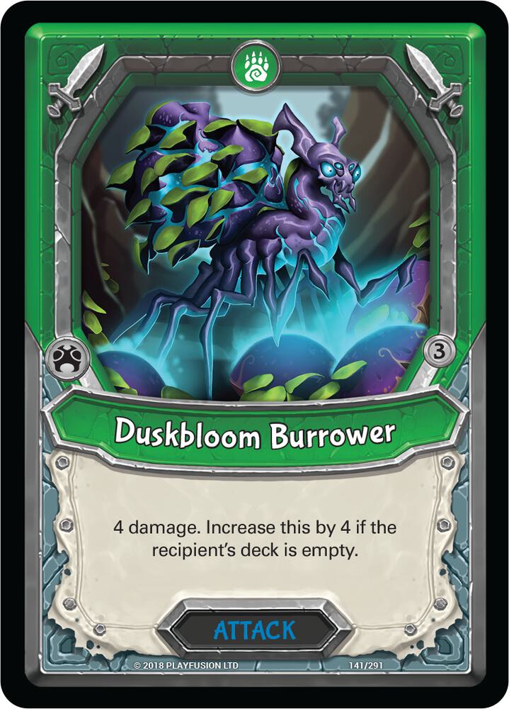 Duskbloom Burrower (Claimed) - Kindred - Lightseekers TCG - TCGplayer.com