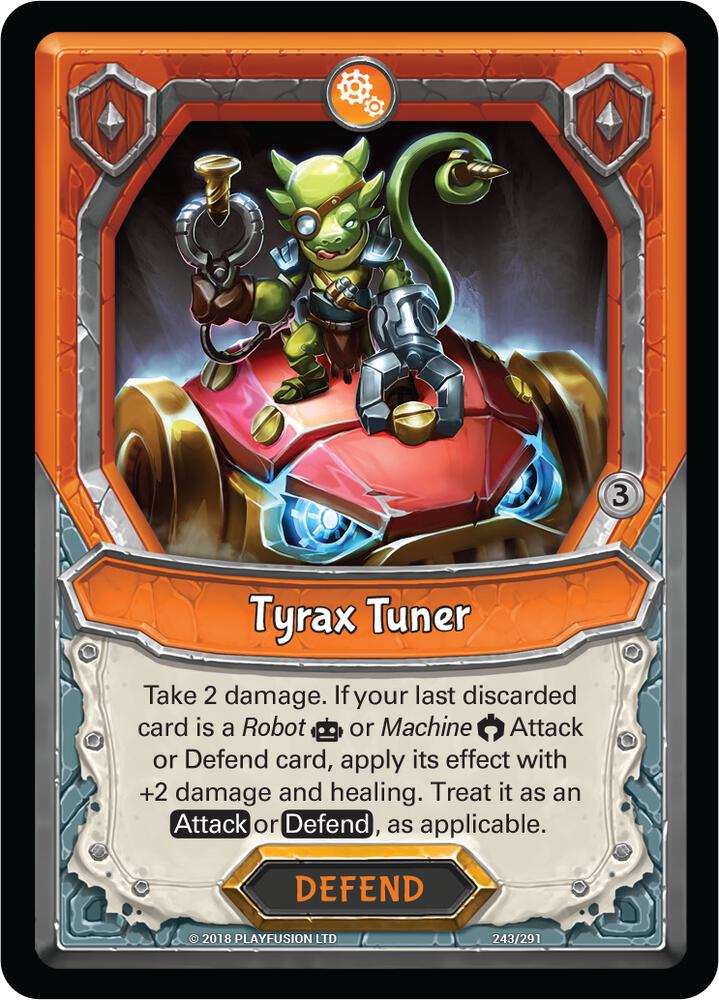 Tyrax Tuner (Claimed) - Kindred - Lightseekers TCG