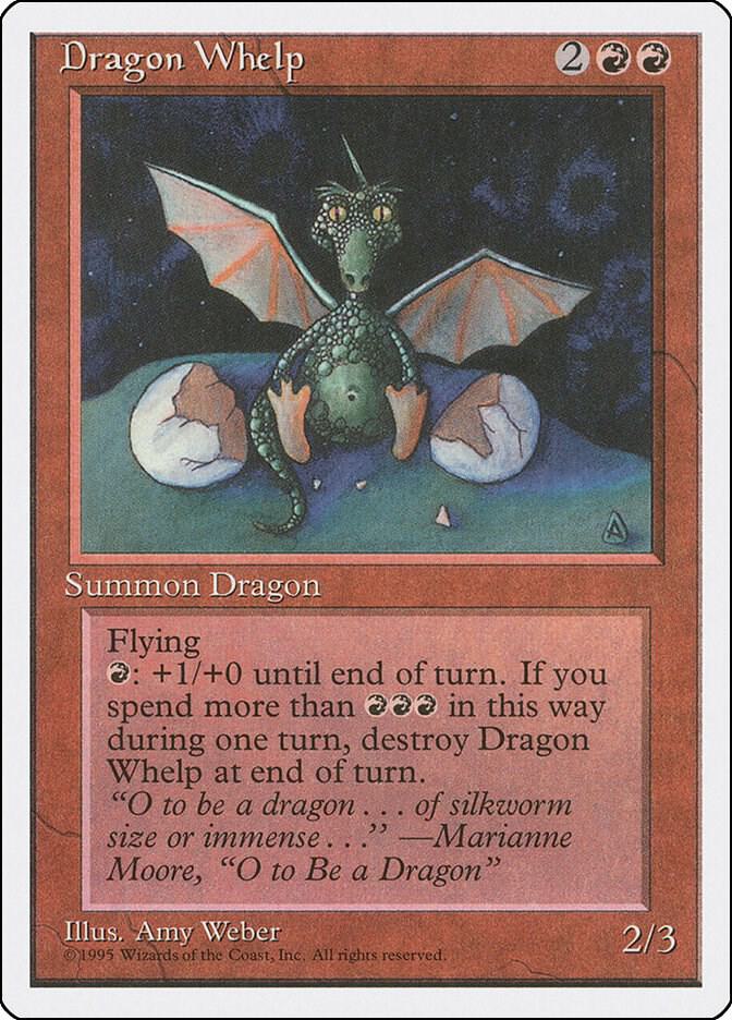 Dragon Whelp - Fourth Edition - Magic: The Gathering - TCGplayer.com