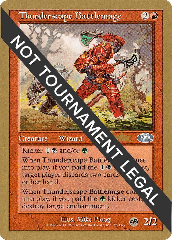 Thunderscape Battlemage - 2002 Brian Kibler (PLS) (SB) - World ...