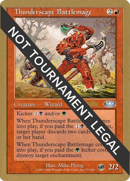 Thunderscape Battlemage - 2002 Brian Kibler (PLS) (SB) - World Championship Decks - Magic: The ...