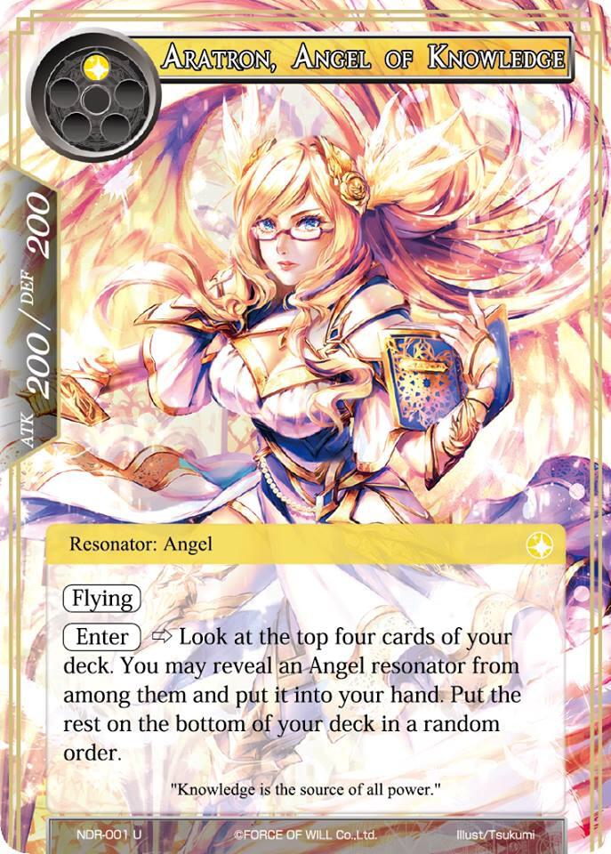 Aratron, Angel of Knowledge - New Dawn Rises - Force of Will - TCGplayer.com