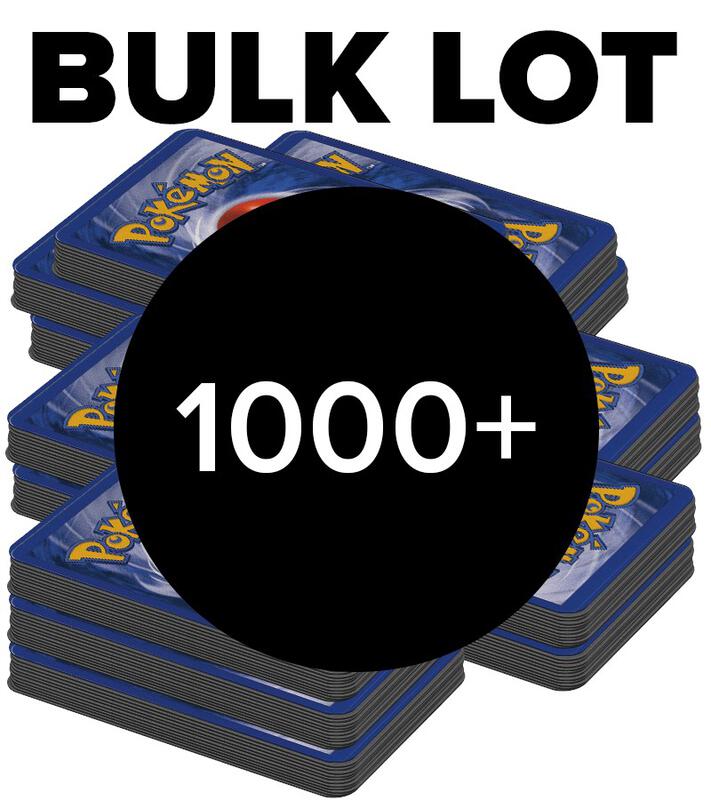 Over 1000 Pokemon Bulk Card Lot - Pokemon Bulk Card Lots - Bulk Lots ...