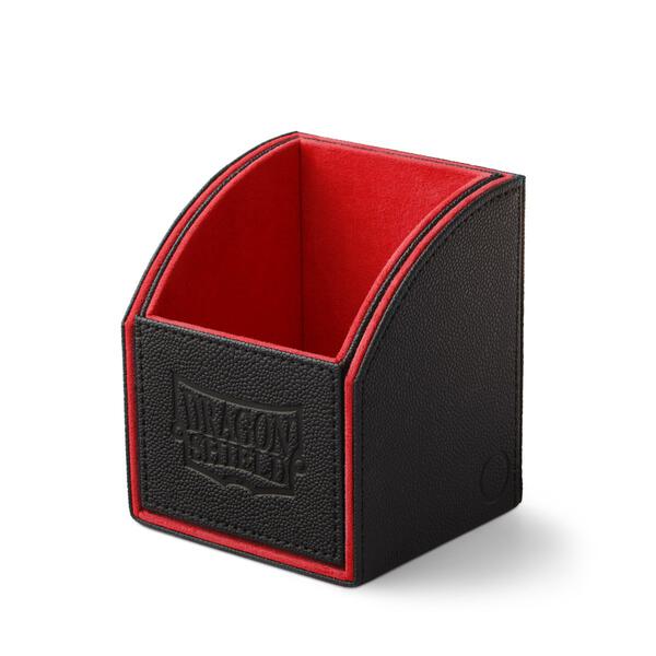 Dragon Shield Nest Deck Box - Black/Red (Holds 100+) - Dragon Shield ...