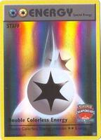 Double Colorless Energy - 90/108 (North America Championships) [Staff ...