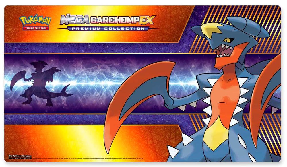 Pokemon TCG: Mega Garchomp EX Premium Collection Playmat - Pokemon ...