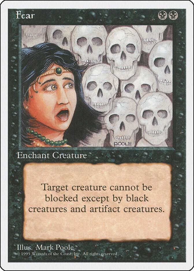 Fear - Fourth Edition - Magic: The Gathering - TCGplayer.com