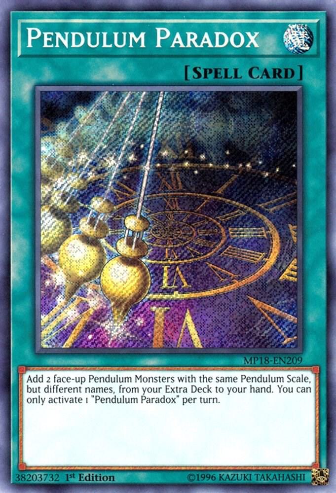 Extra Pendulum - Dimension Force - YuGiOh