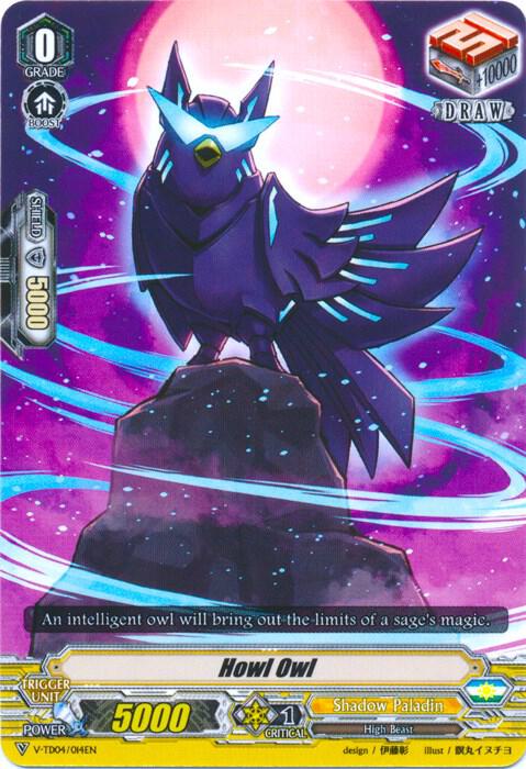 Howl Owl - V-TD04: Ren Suzugamori - Cardfight Vanguard - TCGplayer.com