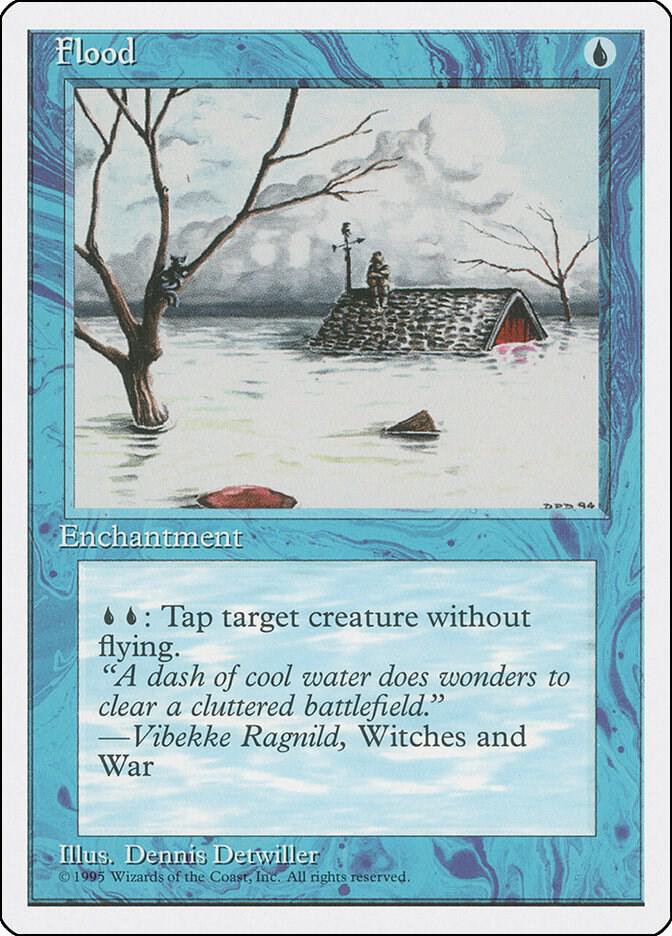 Flood - Fourth Edition - Magic: The Gathering - TCGplayer.com