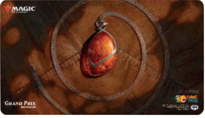 Magic Grand Prix 2018 Playmat: Bermingham Legacy - Mox Amber - Magic ...