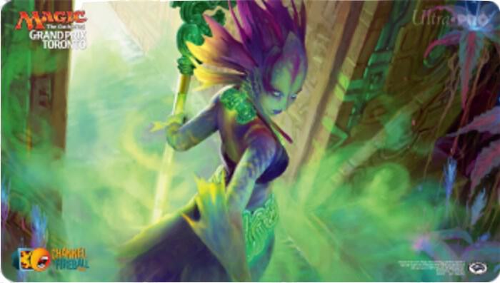 Magic Grand Prix 2018 Playmat: Toronto - Merfolk Mistbinder - Magic ...