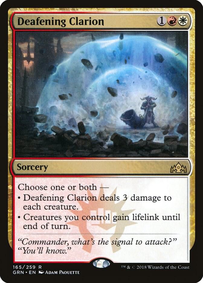 Deafening Clarion - Guilds of Ravnica - Magic: The Gathering ...