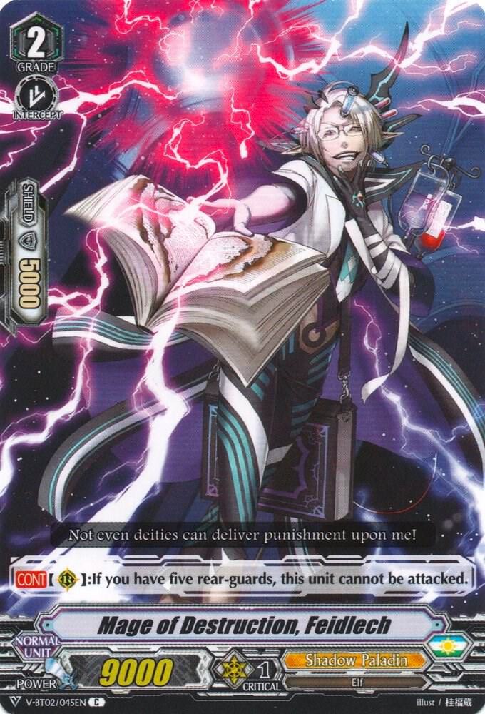 Mage of Destruction, Feidlech - V-BT02 : Strongest! Team AL4 - Cardfight Vanguard