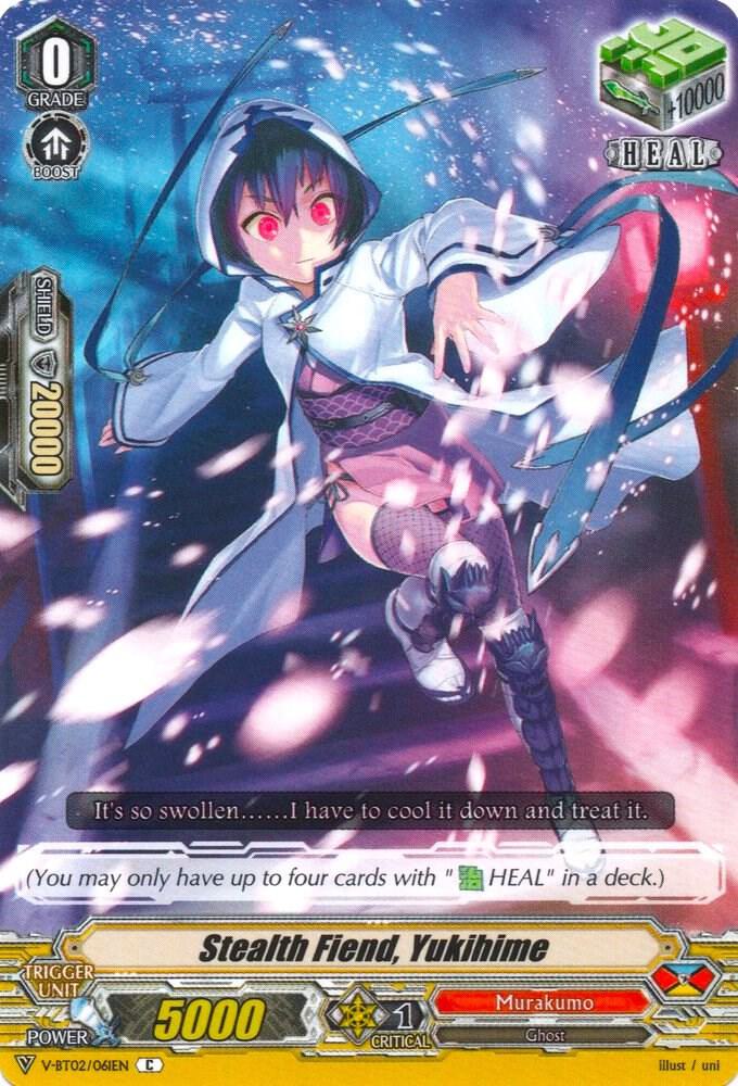 Stealth Fiend, Yukihime - V-BT02 : Strongest! Team AL4 - Cardfight Vanguard