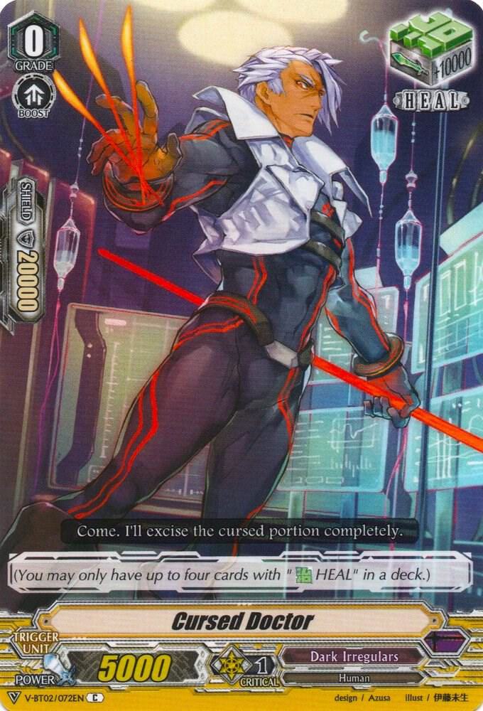 Cursed Doctor - V-BT02 : Strongest! Team AL4 - Cardfight Vanguard