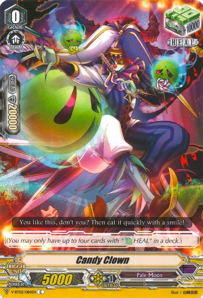Candy Clown - V-BT02 : Strongest! Team AL4 - Cardfight Vanguard