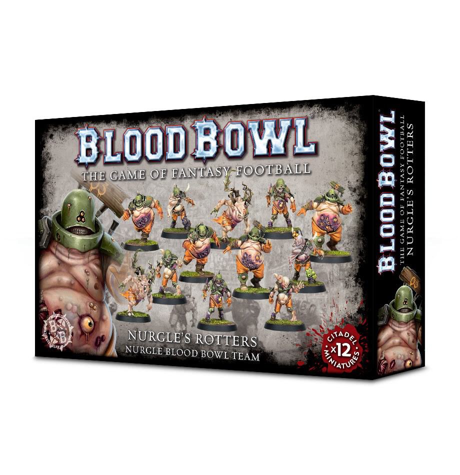 Blood Bowl: Nurgle's Rotters Team - Warhammer Plastic Box Sets ...