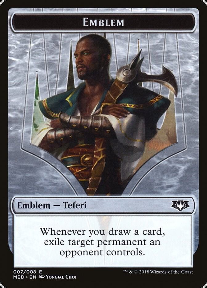 Emblem - Teferi, Hero of Dominaria - Mythic Edition: Guilds of Ravnica ...