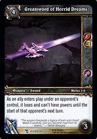 Greatsword of Horrid Dreams - March of the Legion - WoW - TCGplayer.com