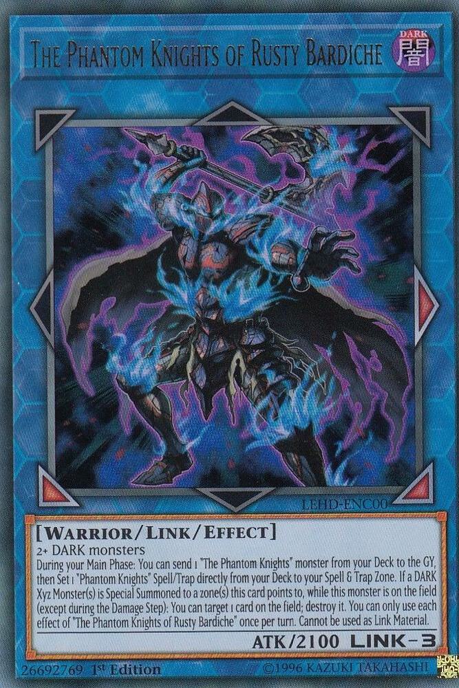 The Phantom Knights of Rusty Bardiche - Legendary Hero Decks - YuGiOh ...