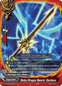 Deity Dragon Sword, Gardeus - Dimension Destroyer - Future Card ...