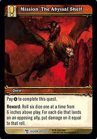 Mission: The Abyssal Shelf - March of the Legion - WoW - TCGplayer.com