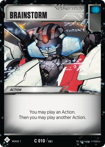 Brainstorm - Wave 1 - Transformers TCG - TCGplayer.com