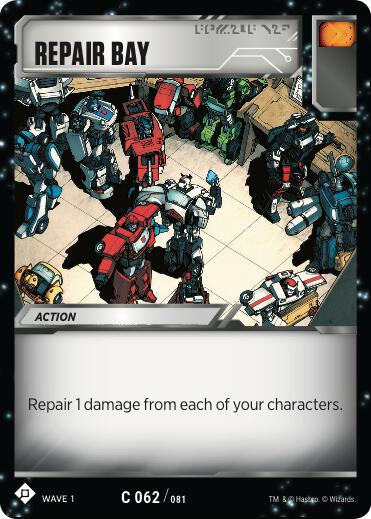 Repair Bay - Wave 1 - Transformers TCG - TCGplayer.com