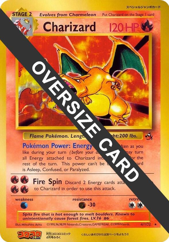 Charizard - 4/102 (CoroCoro Promo) - Jumbo Cards - Pokemon - TCGplayer.com