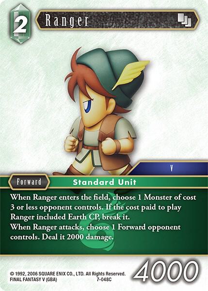 Ranger - Opus VII - Final Fantasy TCG - TCGplayer.com