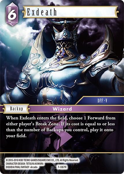 Exdeath - Opus VII - Final Fantasy TCG - TCGplayer.com