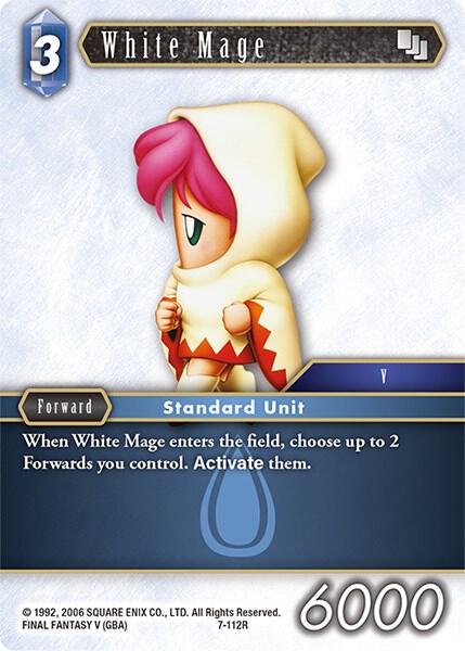White Mage - Opus VII - Final Fantasy TCG - TCGplayer.com